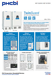 phcbi _실험실용챔버류 - Brochures & Data Sheet