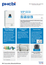 phcbi _실험실용챔버류 - Brochures & Data Sheet