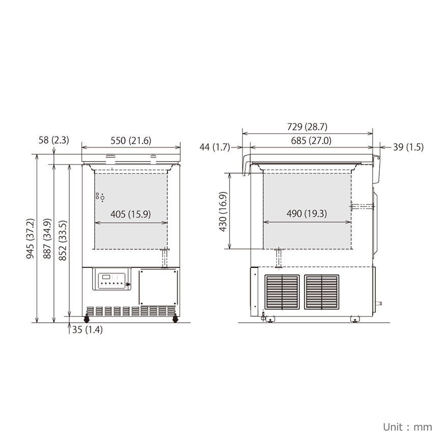 MDF-C8V1 | VIP Ultra Low Freezer | PHCbi