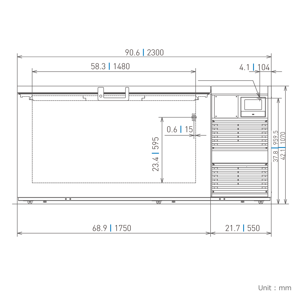 TwinGuard Ultra-Low Freezers | MDF-DC700VXC-PA | PHC